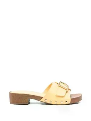 TAMARIS Buckled Studded Block Heel Sandals