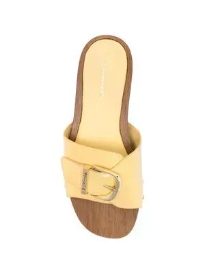 TAMARIS Buckled Studded Block Heel Sandals