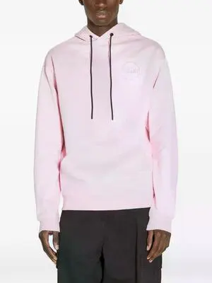 BOILER ROOM Long-sleeve Hoodie With Rhinestone Embellishment