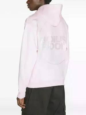 BOILER ROOM Long-sleeve Hoodie With Rhinestone Embellishment