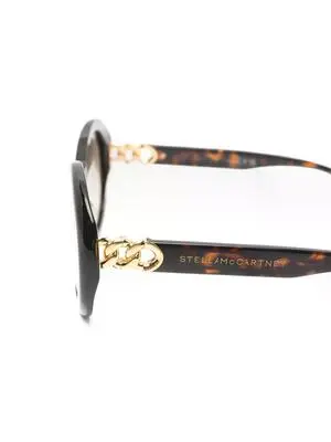 Stella McCartney Oval Frame Sunglasses