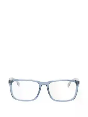 BOSS Rectangle Frame Eyeglasses - Blue