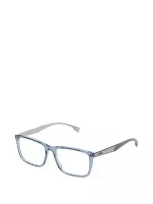BOSS Rectangle Frame Eyeglasses - Blue