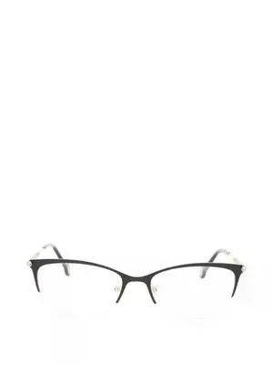 Carolina Herrera Glitter Detail Cat-eye Eyeglasses - Black