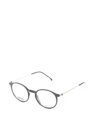 BOSS Round Frame Eyeglasses