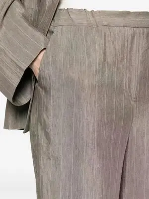 PANICALE Pinstriped Trousers
