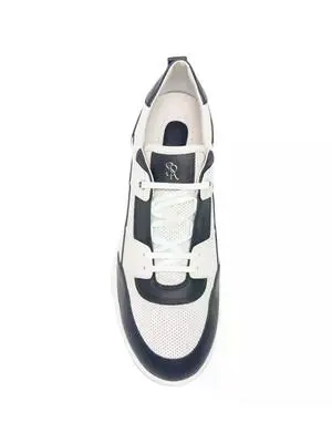 Stefano Ricci Paneled Lace-up Sneakers