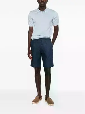 PANICALE Short-sleeve Buttoned Polo Shirt
