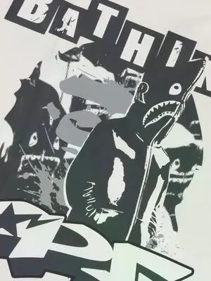A BATHING APE Graphic-print Cotton T-shirt