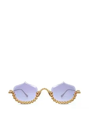 Anna-Karin Karlsson Crystal Meringue Sunglasses - Gold