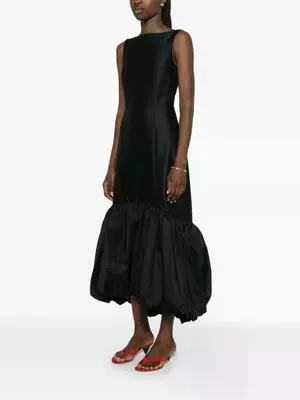 RÓHE Bubble Hem Midi Dress