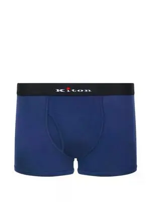 Kiton Logo-waistband Boxers