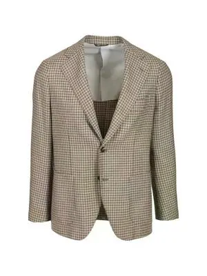 AL DUCA D’AOSTA 1902 Check-pattern Single-breasted Blazer