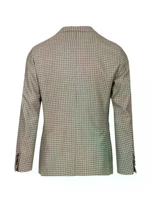 AL DUCA D’AOSTA 1902 Check-pattern Single-breasted Blazer