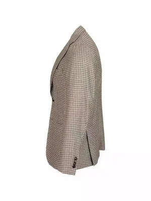 AL DUCA D’AOSTA 1902 Check-pattern Single-breasted Blazer