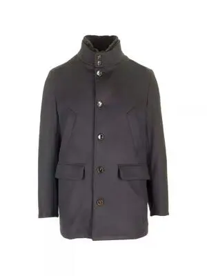 AL DUCA D’AOSTA 1902 Fur-trimmed Buttoned Jacket