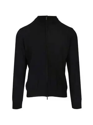 AL DUCA D’AOSTA 1902 Merino Wool Zip-up Cardigan