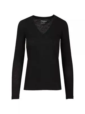 AL DUCA D’AOSTA 1902 Long Sleeve V-neck T-shirt