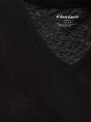 AL DUCA D’AOSTA 1902 Long Sleeve V-neck T-shirt