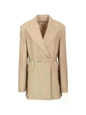 Sportmax Belted Double-breasted Blazer