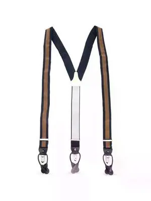 AL DUCA D’AOSTA 1902 Regimental Stripe Braces - Neutrals