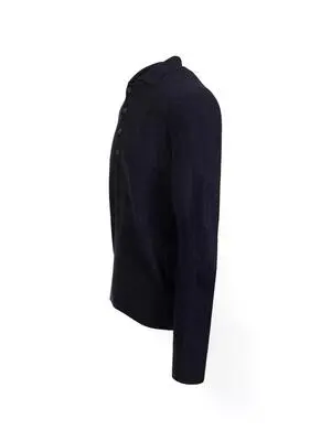 AL DUCA D’AOSTA 1902 Ribbed Knit Polo Sweater