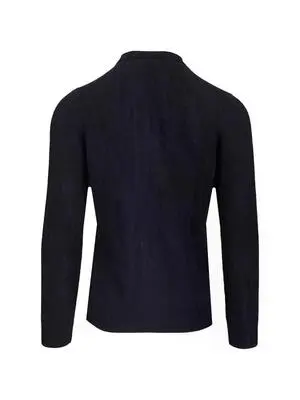 AL DUCA D’AOSTA 1902 Ribbed Knit Polo Sweater