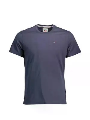 Tommy Hilfiger Logo-embroidered T-shirt - Blue