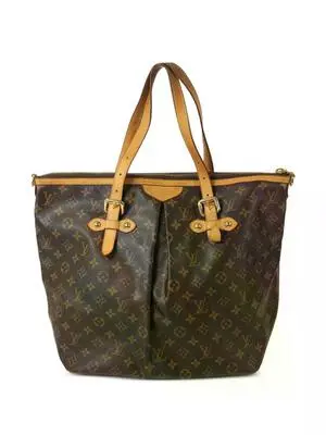 LOUIS VUITTON Palermo Monogram Tote Bag - Brown