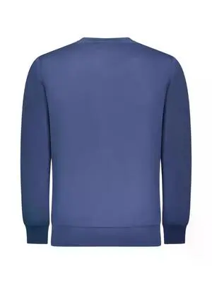 RIFLE Logo Print Cotton Crew Neck Sweater
