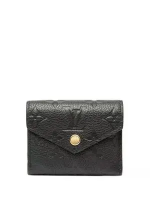 LOUIS VUITTON 2018-2026 Monogram Empreinte Zoe Wallet Small Wallets - Black
