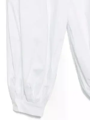 Vivetta Side-zip Trousers With Pleated Detailing