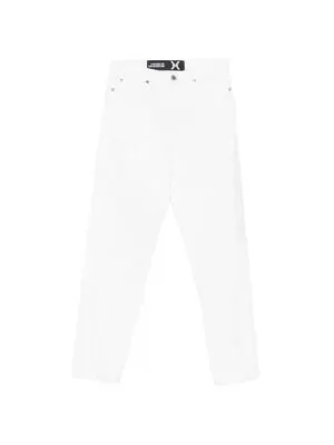 John Richmond Denim Logo Embroidered Jeans