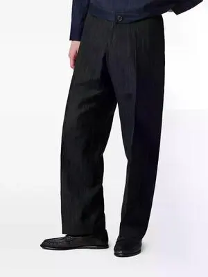 Paul Smith Pinstriped Relaxed-fit Tailored Trousers