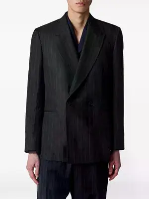 Paul Smith Pinstripe Double-breasted Blazer