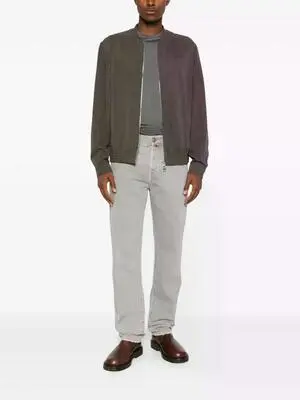 Jacob Cohen Edo Straight Trousers Light - Grey