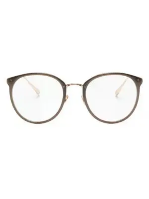 Linda Farrow Round Frame Optical Glasses
