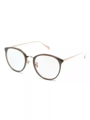 Linda Farrow Round Frame Optical Glasses