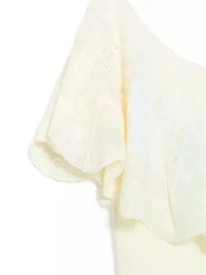 Ba&sh Salda Ruffled Off-the-shoulder Top