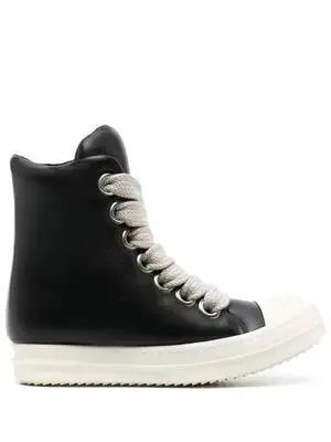 Rick Owens Jumbo Padded Leather Sneakers