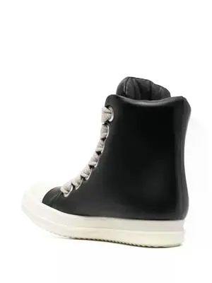 Rick Owens Jumbo Padded Leather Sneakers