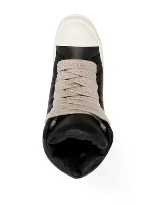 Rick Owens Jumbo Padded Leather Sneakers