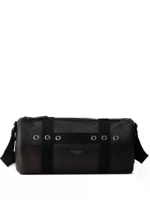 Prada Leather Shoulder Bag - Black