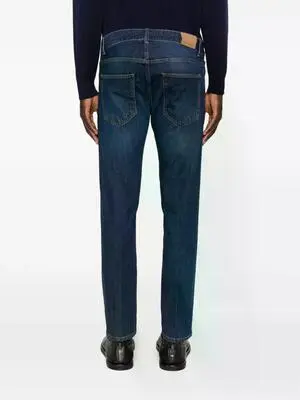 ENTRE AMIS Faded Straight-leg Jeans