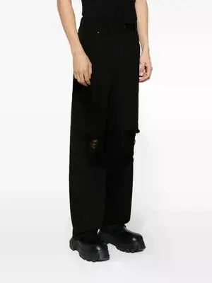 HAN KJØBENHAVN Ripped Straight-leg Jeans