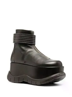 Sunnei Platform Ankle Boots