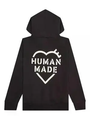 HUMAN MADE Cotton Hoodie With Rear Logo Print