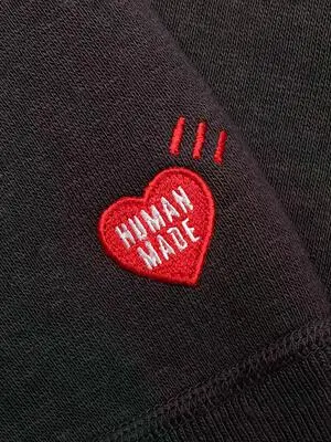 HUMAN MADE Cotton Hoodie With Rear Logo Print