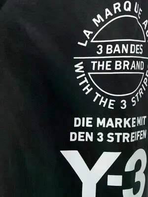 Y3 Stacked Logo Crewneck Sweatshirt
