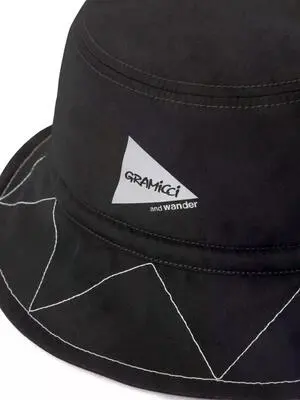 Gramicci X And Wander Stitch-detail Bucket Hat